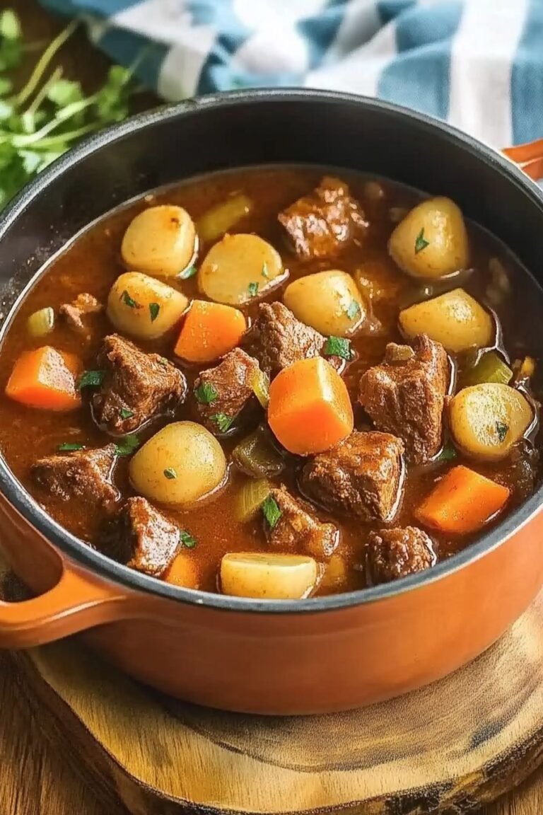 Easy Homemade Beef Stew - Comfort Food Recipe
