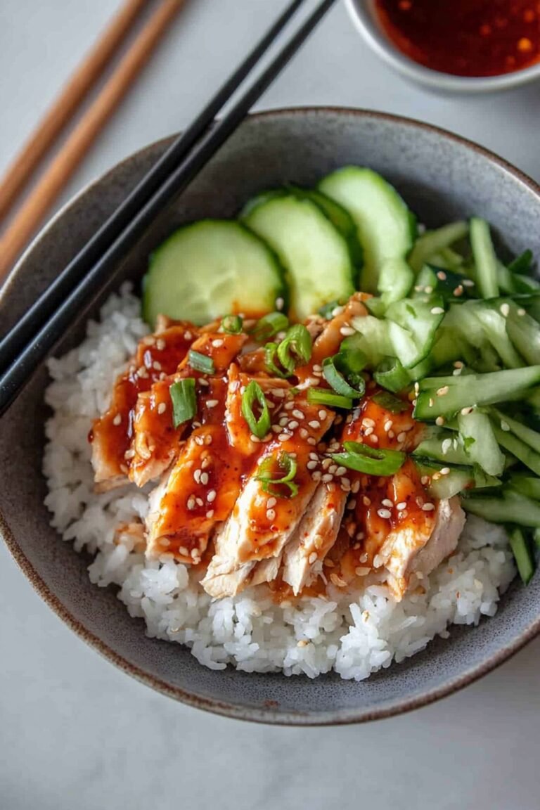Gochujang Chicken Rice Bowls - Quick & Easy Dinner