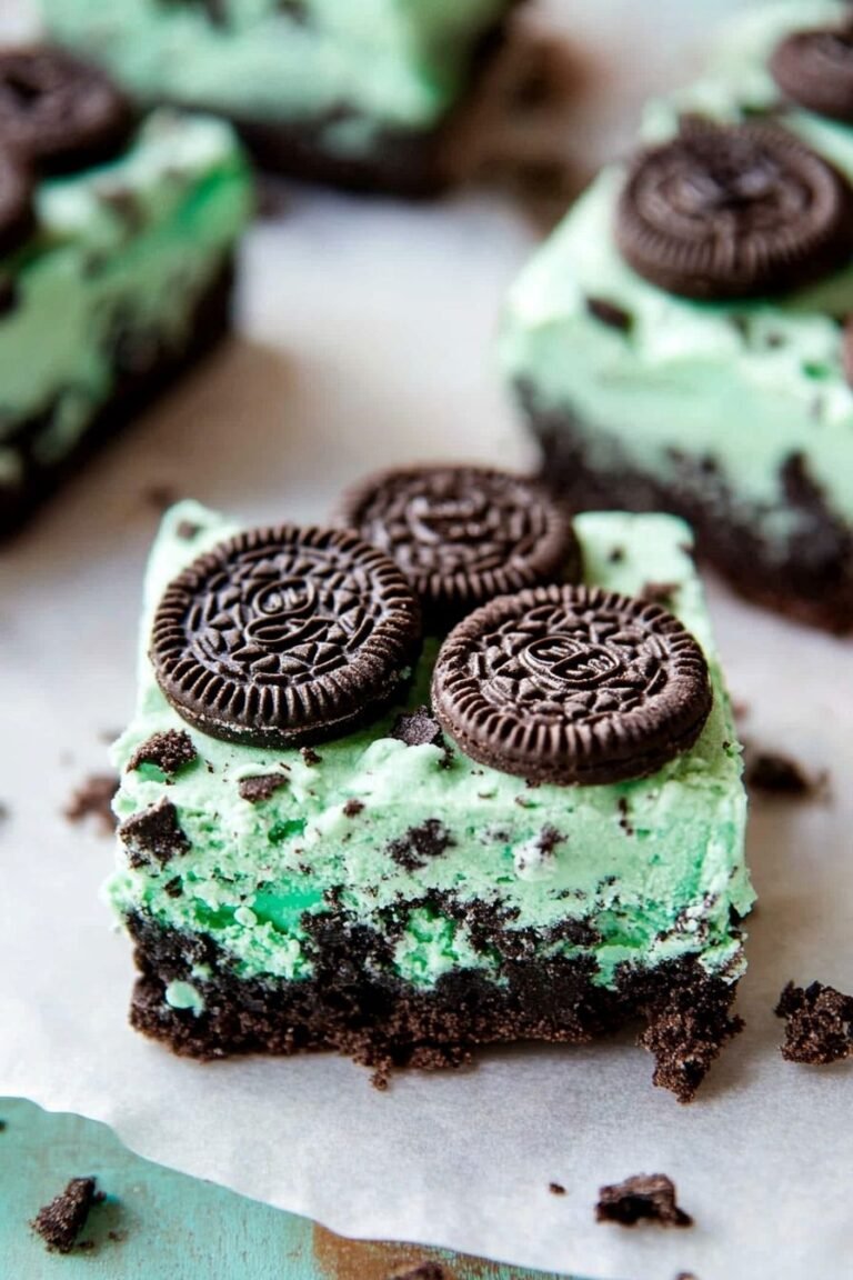 Heavenly Mint Oreo Dessert - Perfect for Dinner Recipes