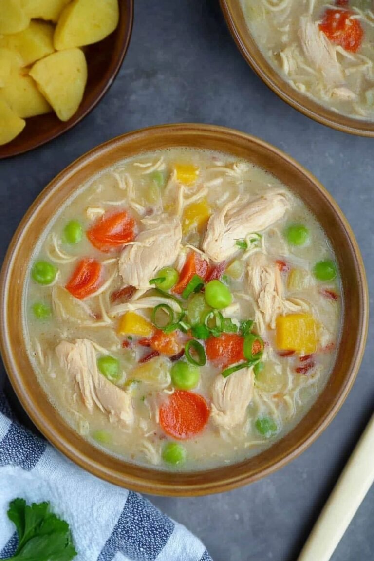 Creamy Chicken Sopas – Easy & Hearty Dinner Recipe
