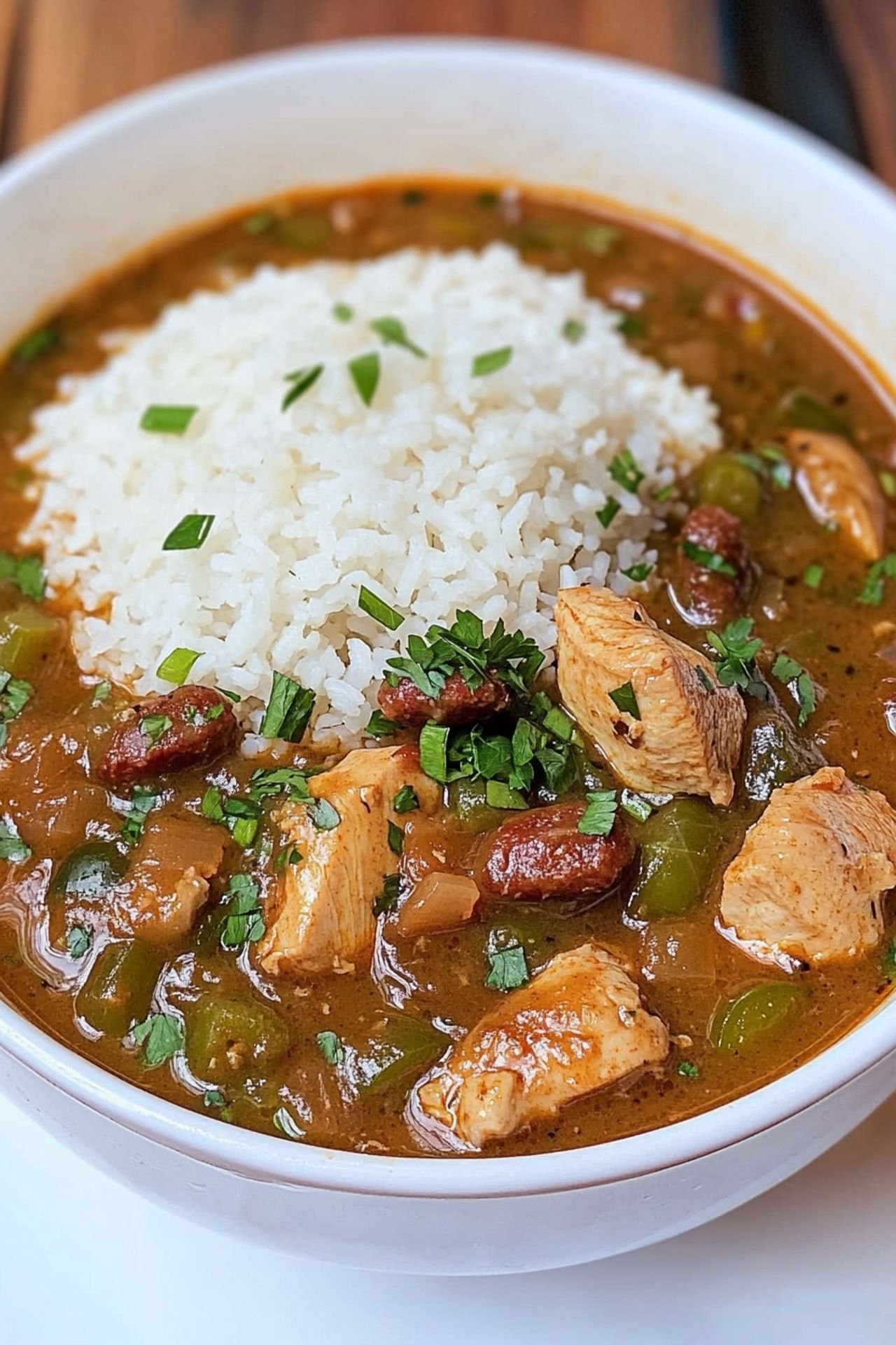 Chicken and Sausage Gumbo – Make From Scratch