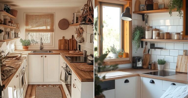 Mini Kitchen Design: 35+ Cozy Cottage Vibe Ideas