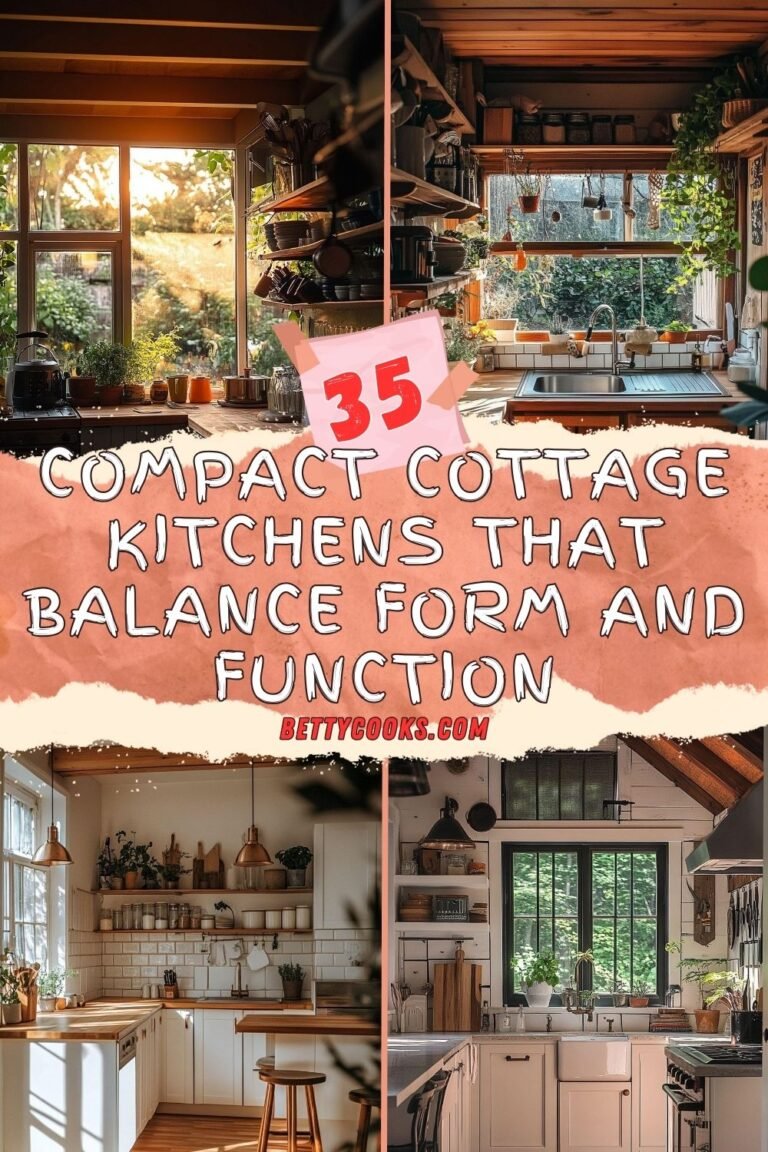 Mini Kitchen Design: 35+ Compact Cottage Kitchens Balancing Form