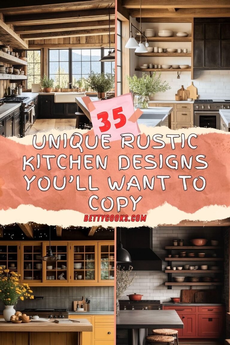 Rustique Kitchen Design: 35+ Unique Designs to Copy
