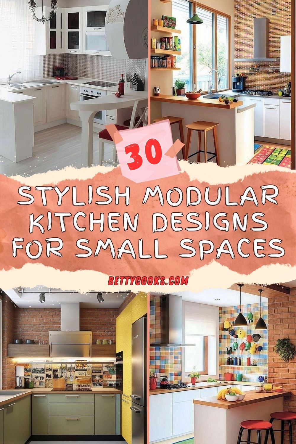 Small Kitchen Modular Design: 30+ Stylish Designs for Spaces