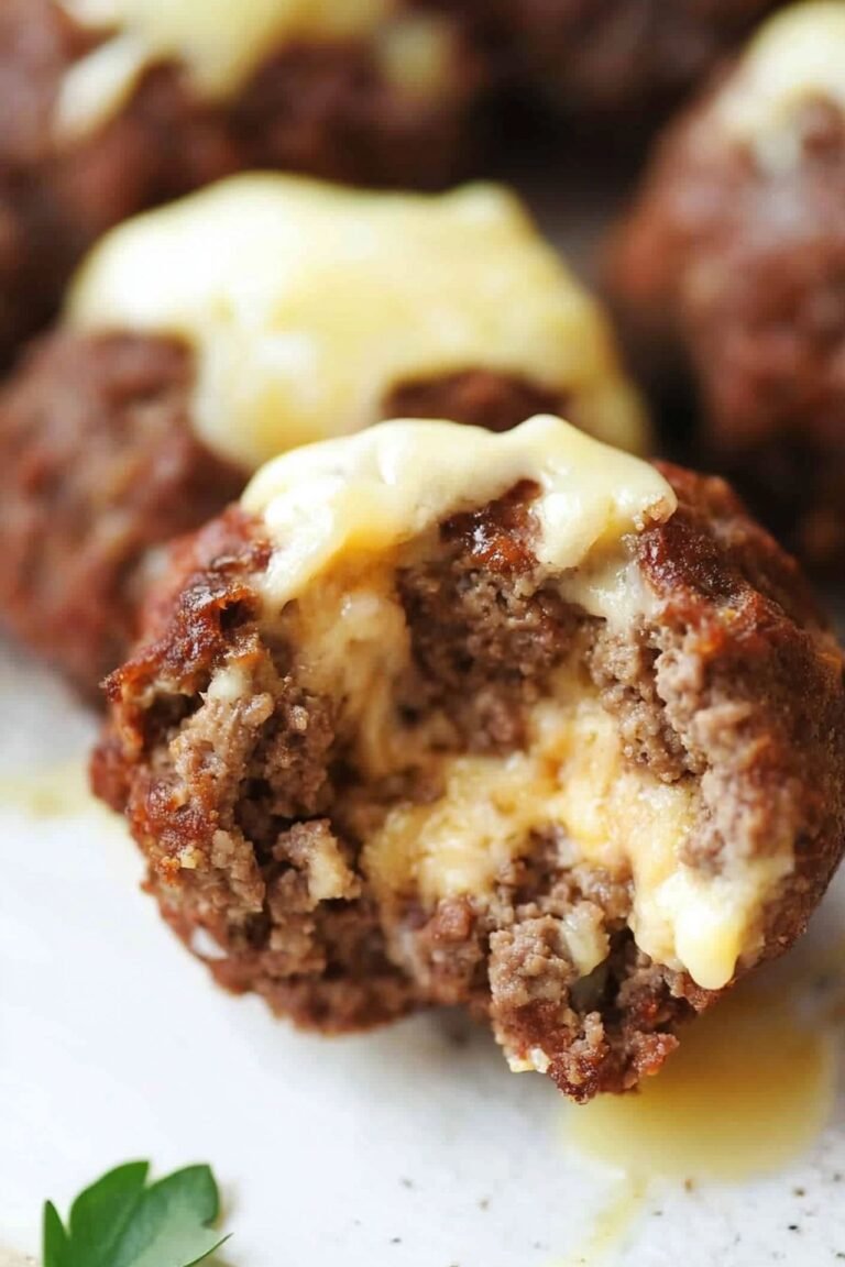 Cheesy meatball recipe – Easy & Cheesy Meatballs