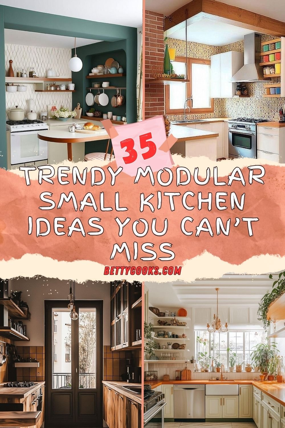 Small Kitchen Modular Design: 35+ Trendy Ideas You Can’t Miss