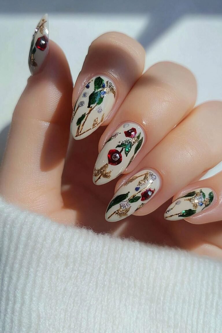 Christmas Nails: 30+ Elegant Designs for Holiday Style