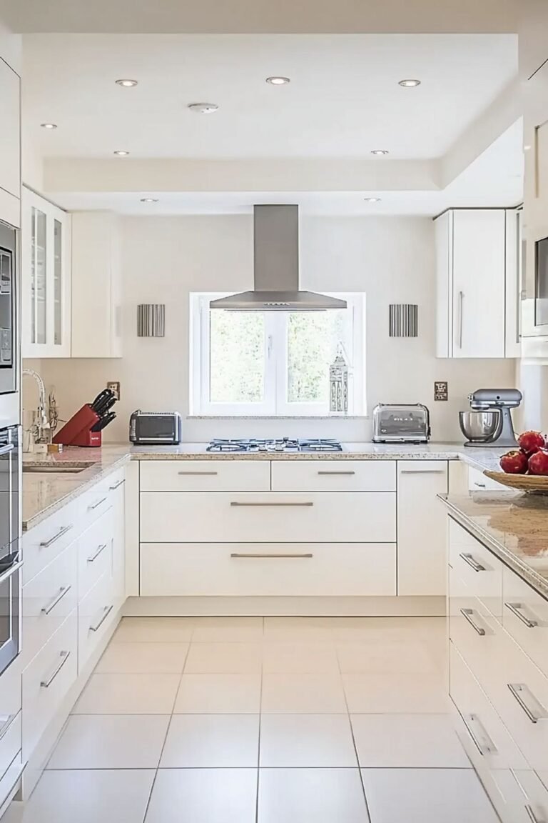Kitchen Ideas For U Shaped Kitchen: 30+ Space-Saving Ideas