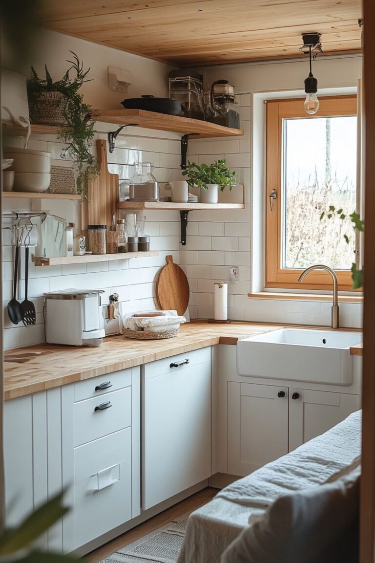 Mini Kitchen Design: 35+ Beautiful Kitchens with Cottage Charm