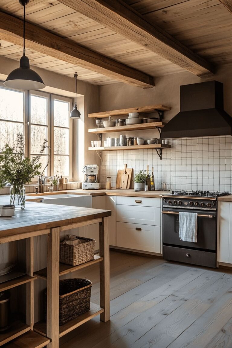Rustique Kitchen Design: 35+ Charming Cozy Ideas