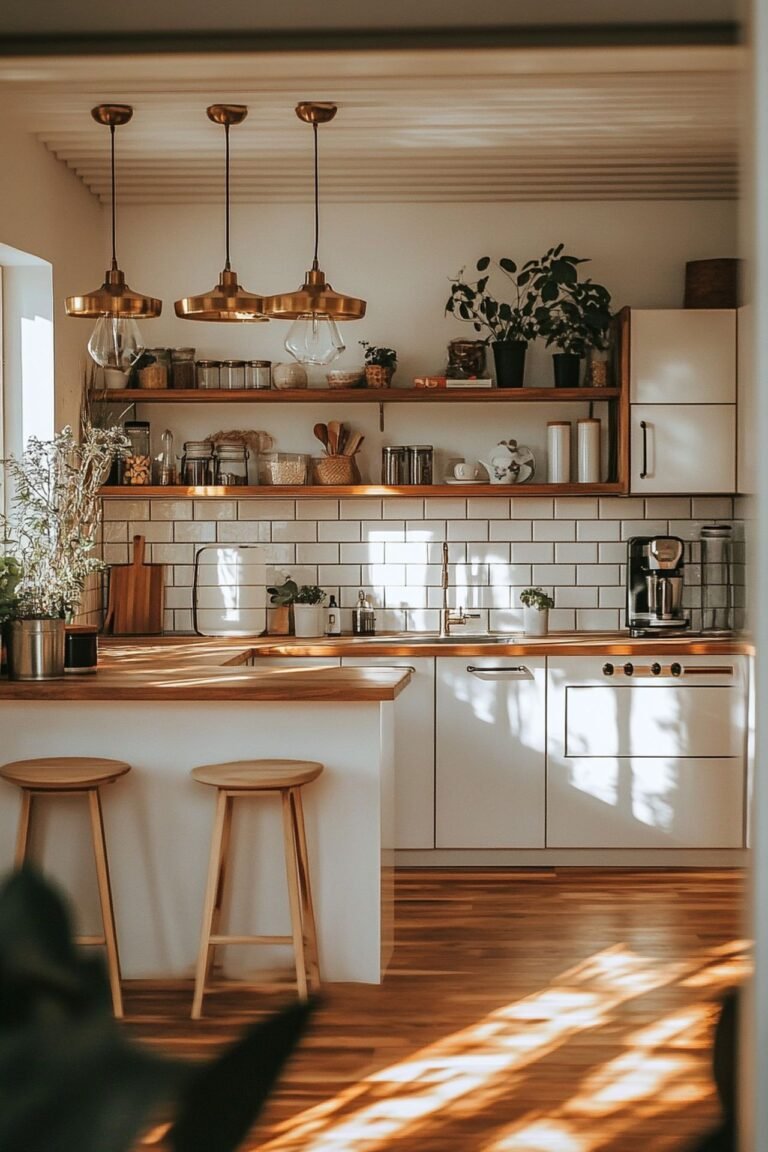 Mini Kitchen Design: 35+ Cozy Cottage Vibe Ideas