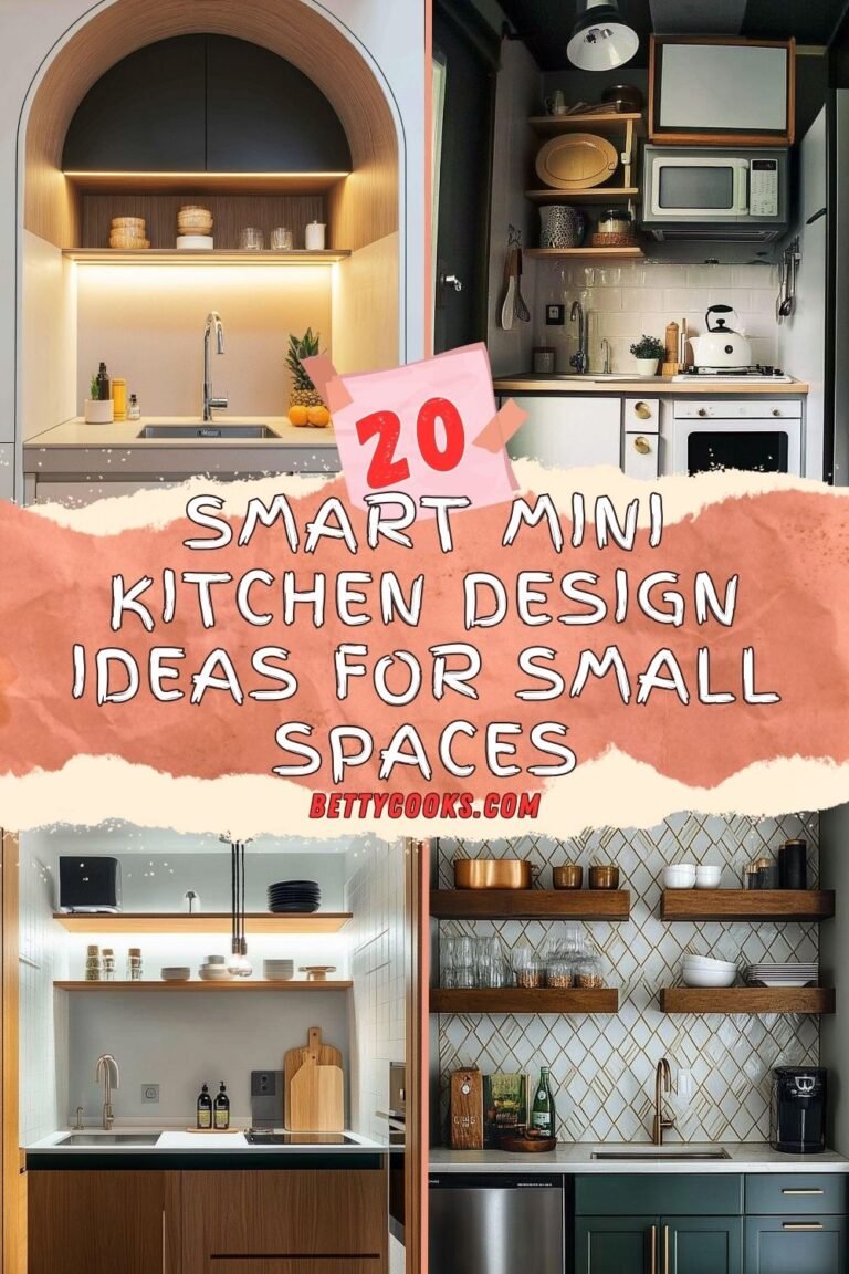 Mini Kitchen Design: 20+ Smart Ideas for Small Spaces