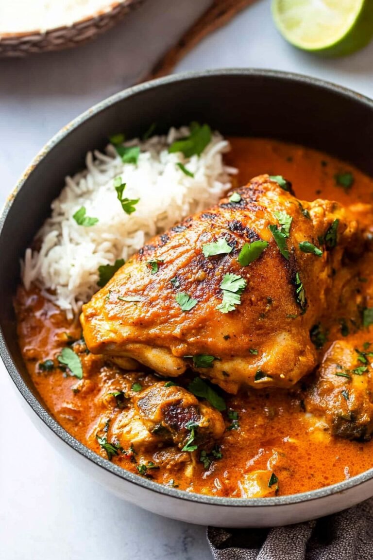 Easy Chicken Curry Dinner Recipe With Creamy Sauce
