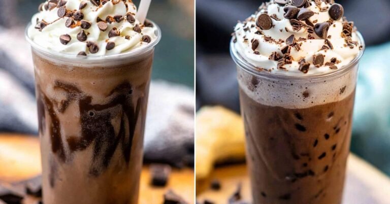 Chocolate Chip Frappe - A Creamy Delight