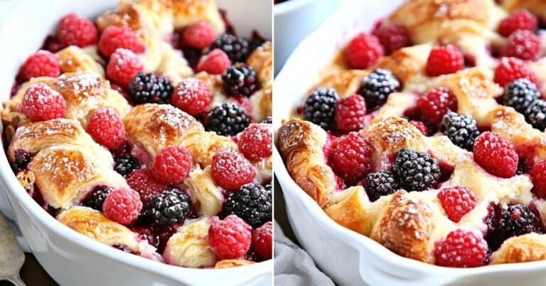 Berry Croissant Bake – Easy & Delicious Breakfast Casserole