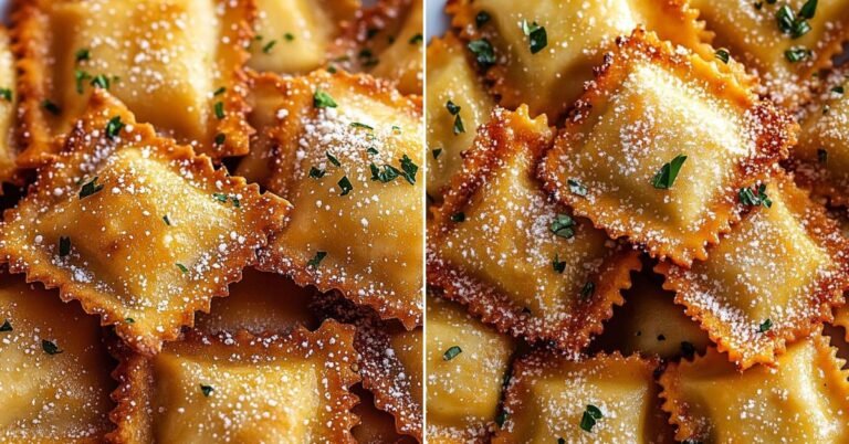 Crispy Toasted Ravioli - Easy Italian Appetizer