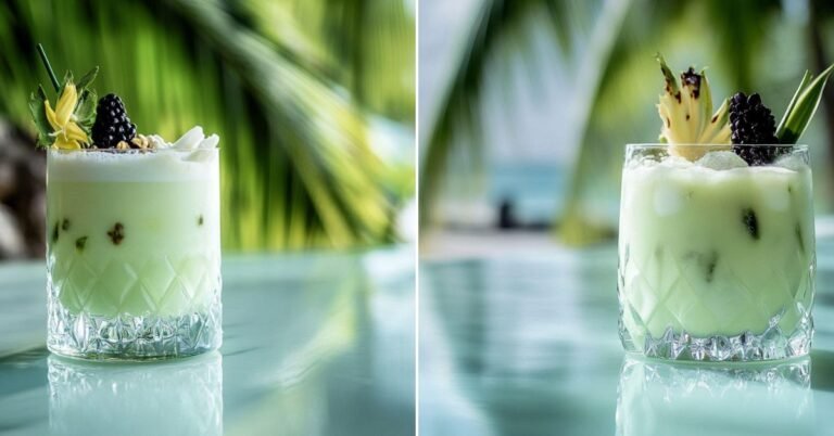 Easy Recipes Blue Caribbean Cocktail With Tropical Flavor