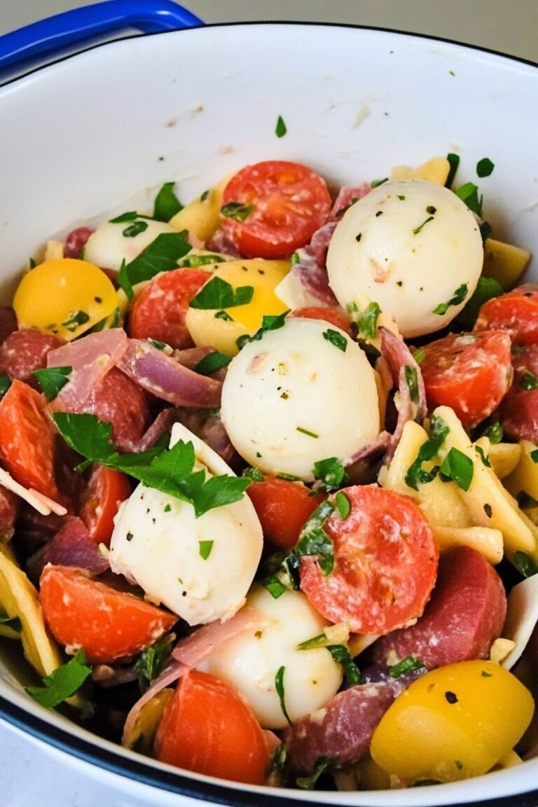 Low Carb Recipes: No Pasta Pasta Salad