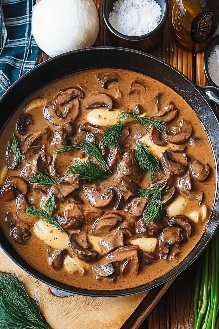 Easy Recipes Classic Russian Beef Stroganoff