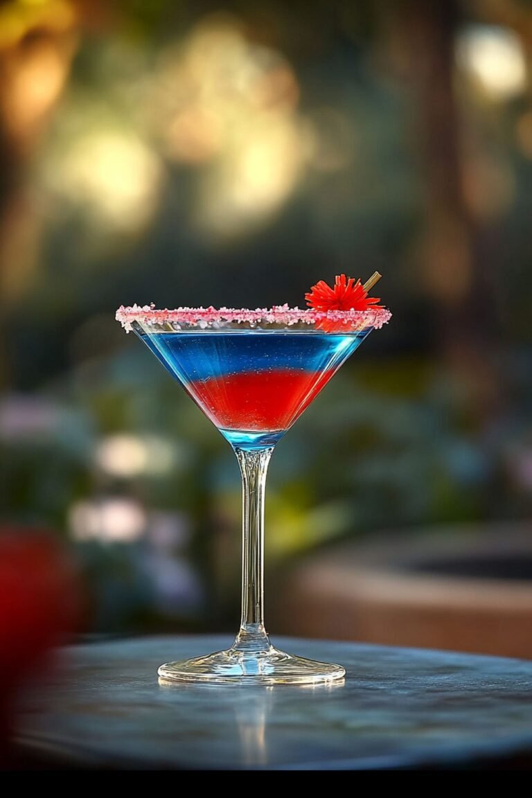Easy Recipes Firecracker Martini Cocktail