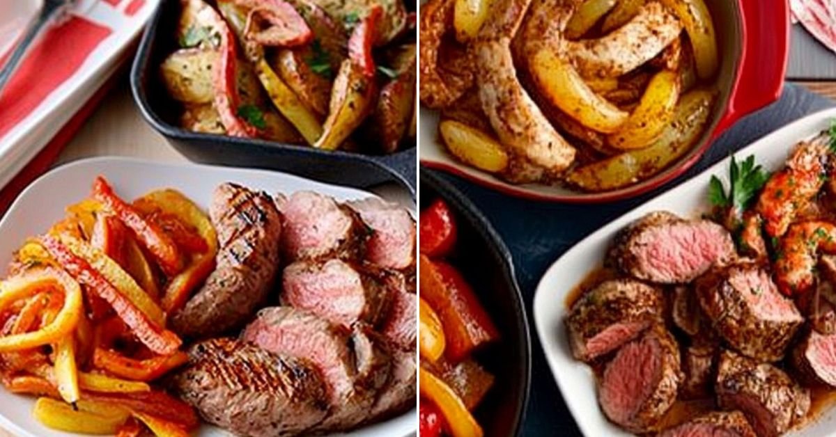 Dinner Recipes Cajun Surf And Turf With Shrimp And Steak