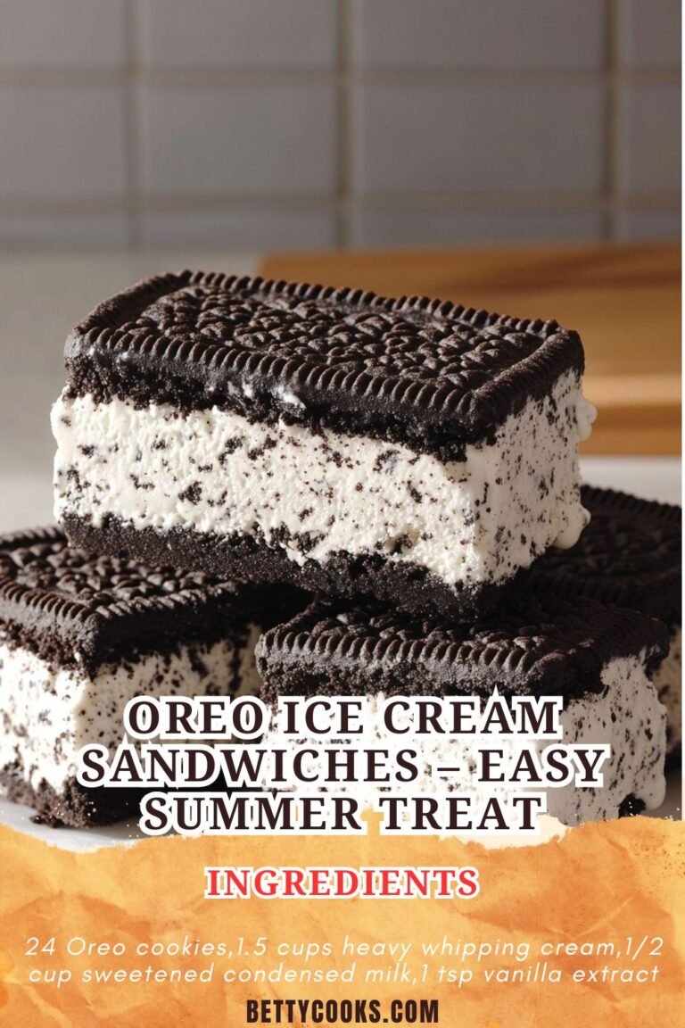 Easy Recipes: Oreo Ice Cream Sandwiches to Beat the Heat