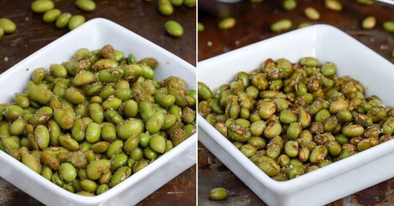 Easy Recipes: Crunchy Roasted Edamame Snack