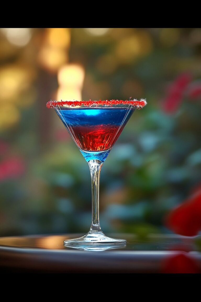 Easy Recipes Firecracker Martini Cocktail