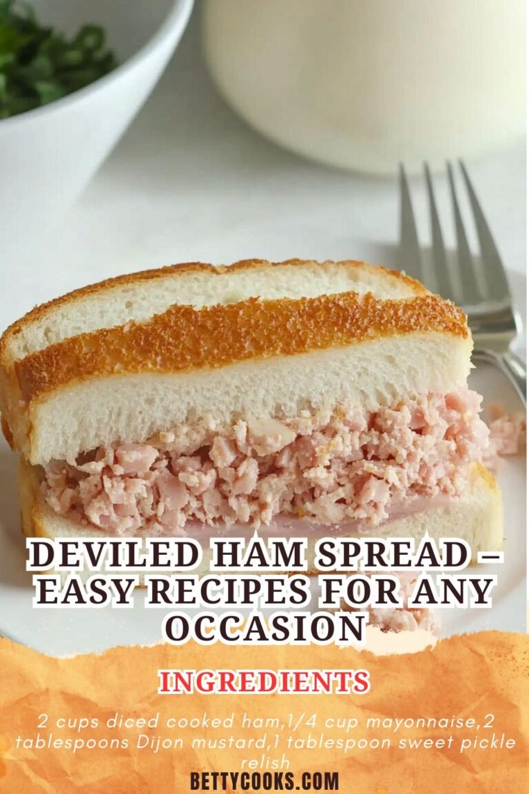 Easy Recipes: Deviled Ham Spread for Every Occasion