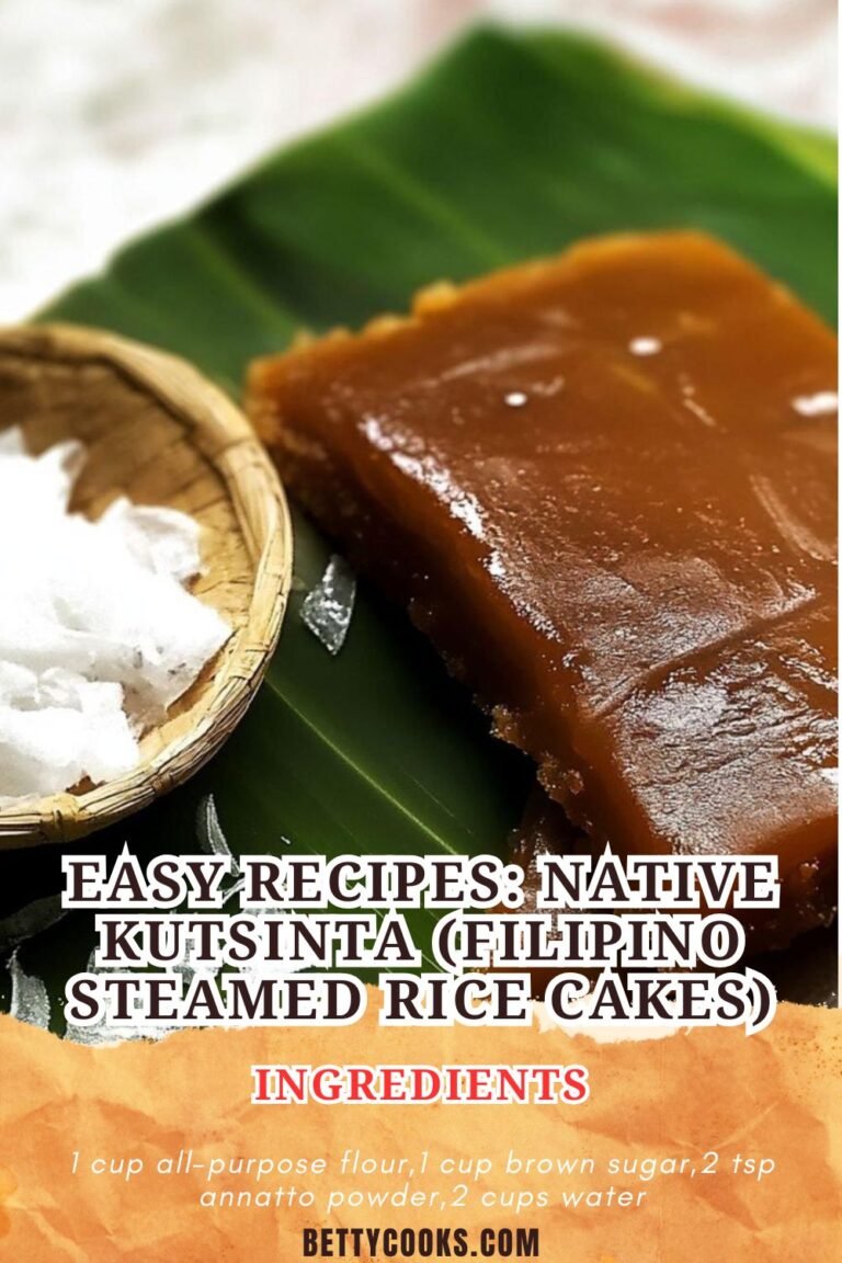 Easy Recipes: Native Kutsinta You’ll Love to Make