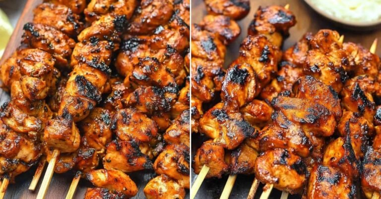 Grilled Chicken Recipes - Puerto Rican Pinchos de Pollo