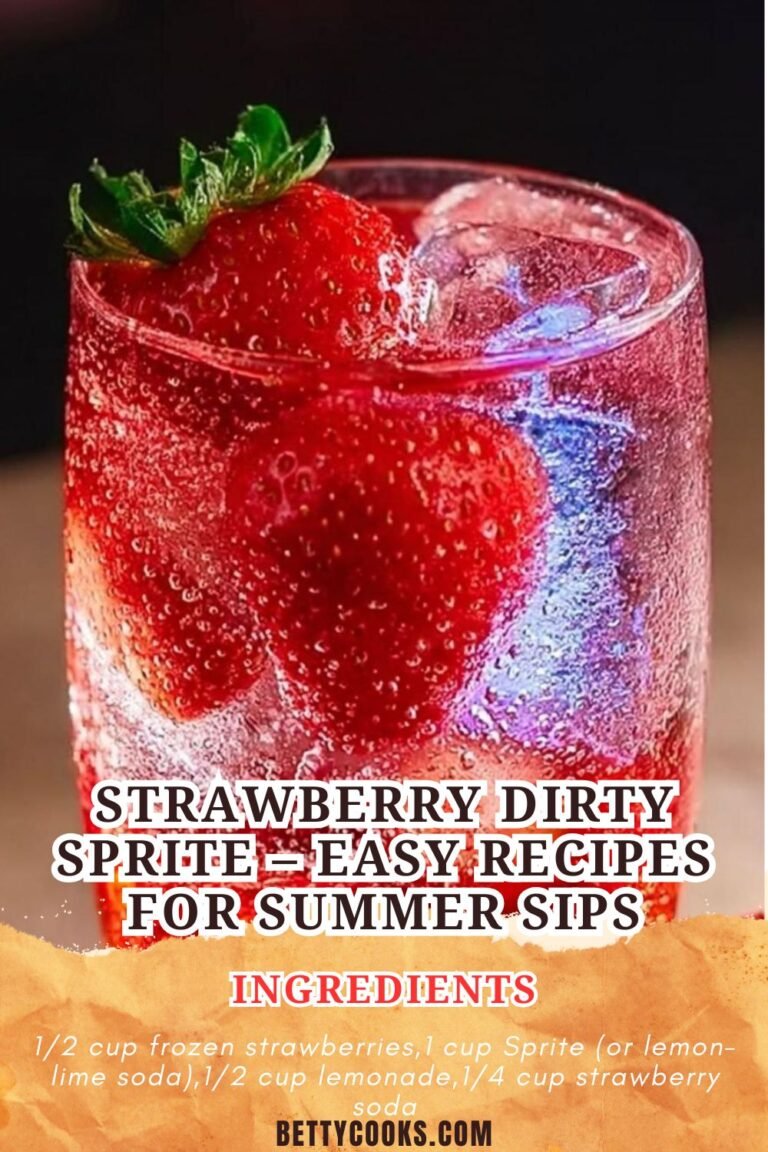 Easy Recipes – Strawberry Dirty Sprite for Summer Fun