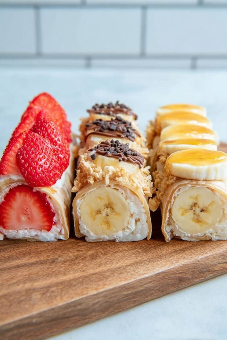 Easy Recipes: Banana Sushi for Kids & Adults