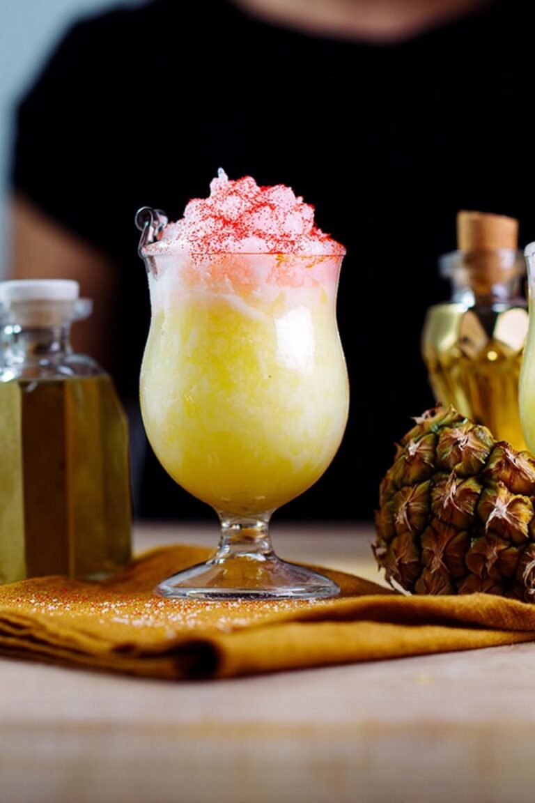 Easy Recipes Spiced Piña Colada Cocktail