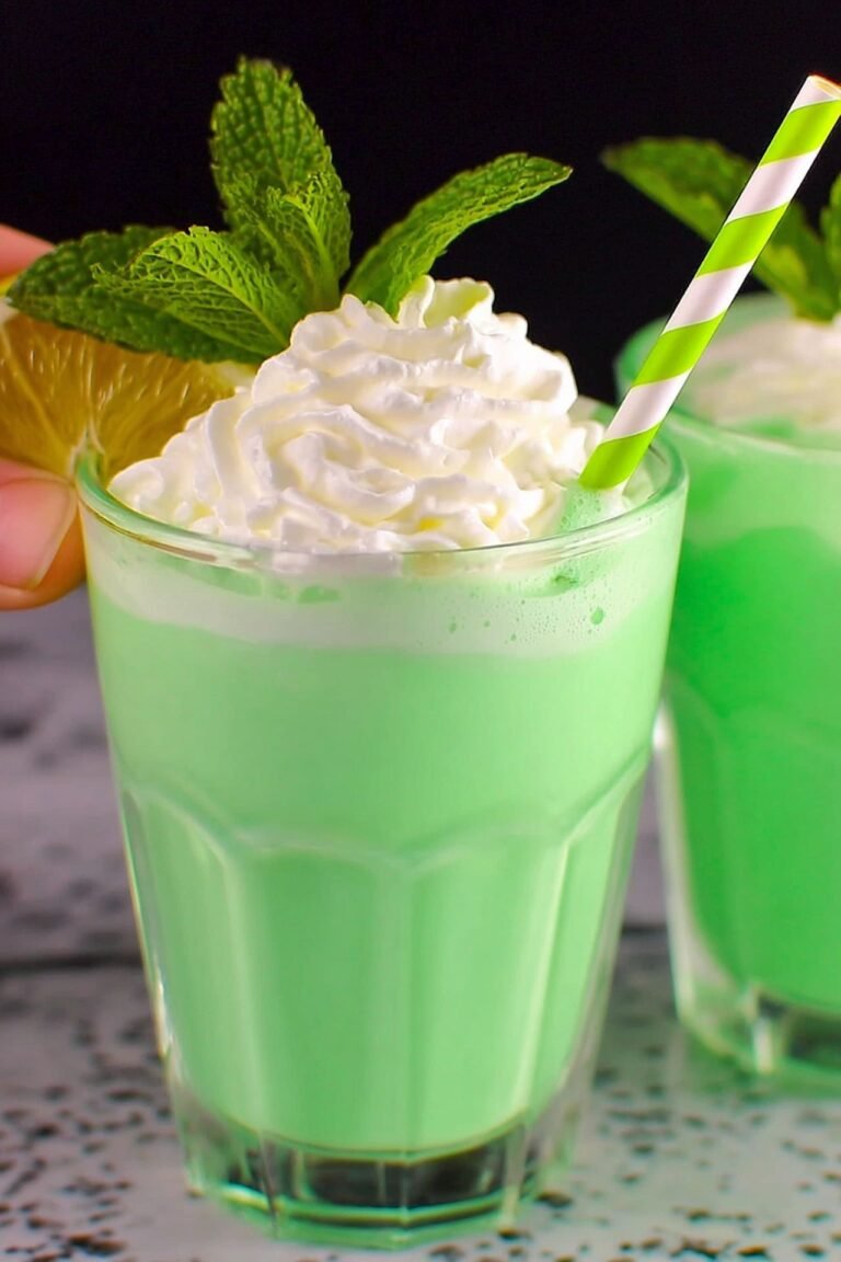 Easy Recipes – Green Grasshopper Mocktail Delight