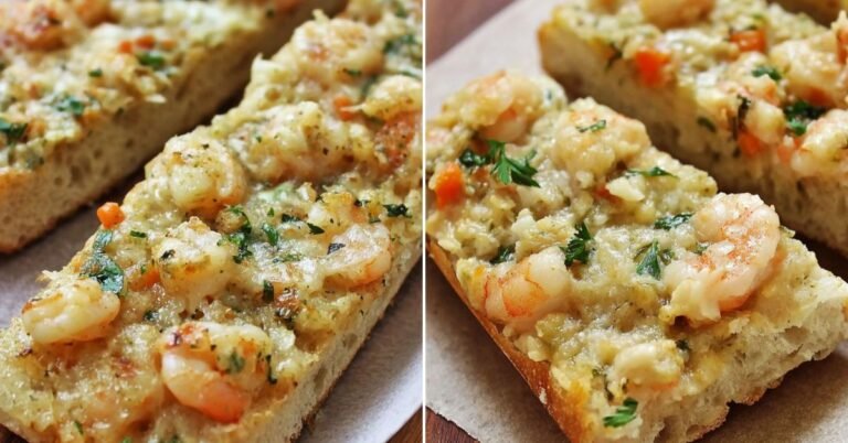 Cheesy Shrimp Bread – Loaded with Flavor and Cheese