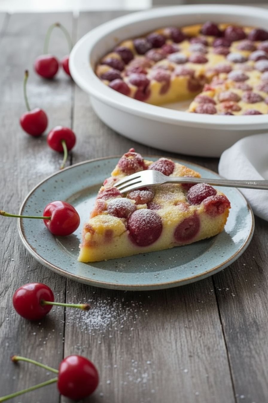Dessert Recipes – Cherry Clafoutis French Dessert