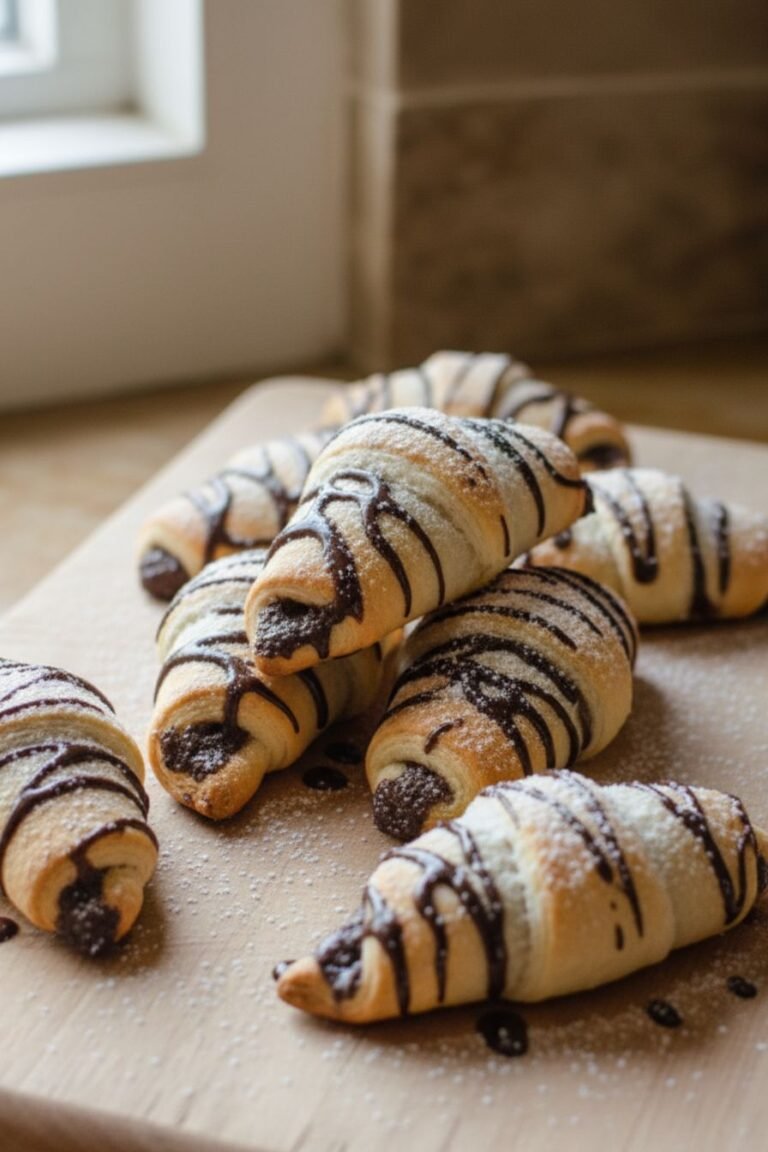 Easy Desserts: Nutella Crescent Rolls Recipe
