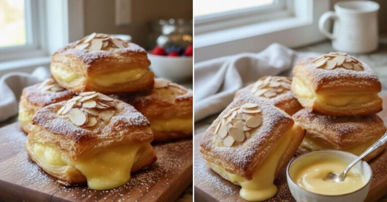 Easy Desserts: Almond Mascarpone Danish Pastries