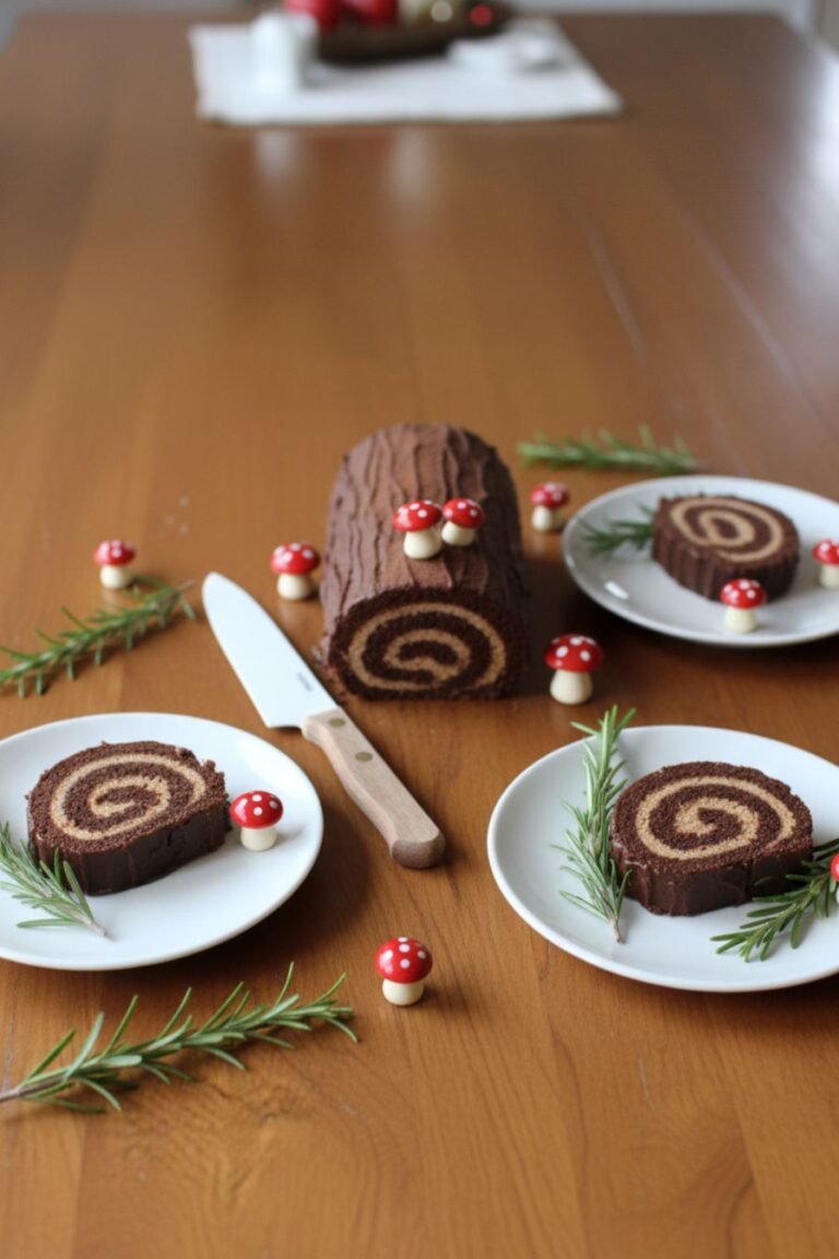 Easy Chocolate Yule Log Recipe - Classic Holiday Dessert | Betty Cooks