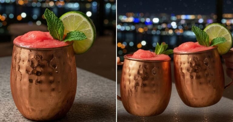 Summer Cocktails: Frozen Watermelon Mule Recipe