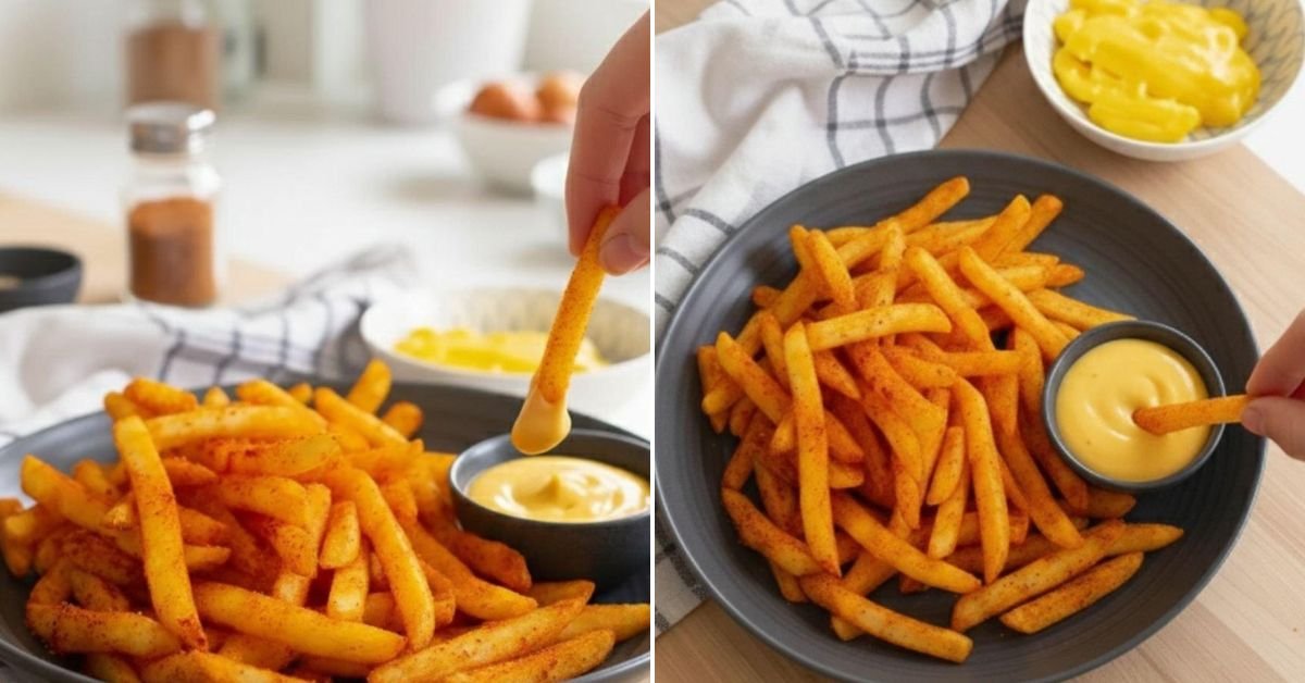 Air Fryer Taco Bell Nacho Fries - Easy Homemade Copycat Recipe